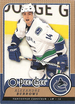 Alexandre Burrows Card Collection