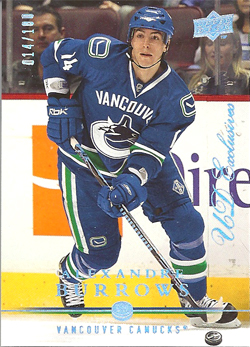 Alexandre Burrows Card Collection
