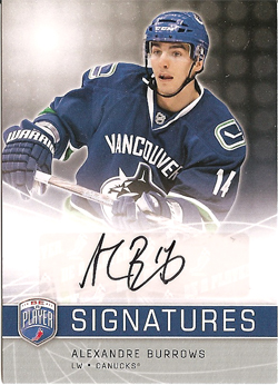 Alexandre Burrows Card Collection